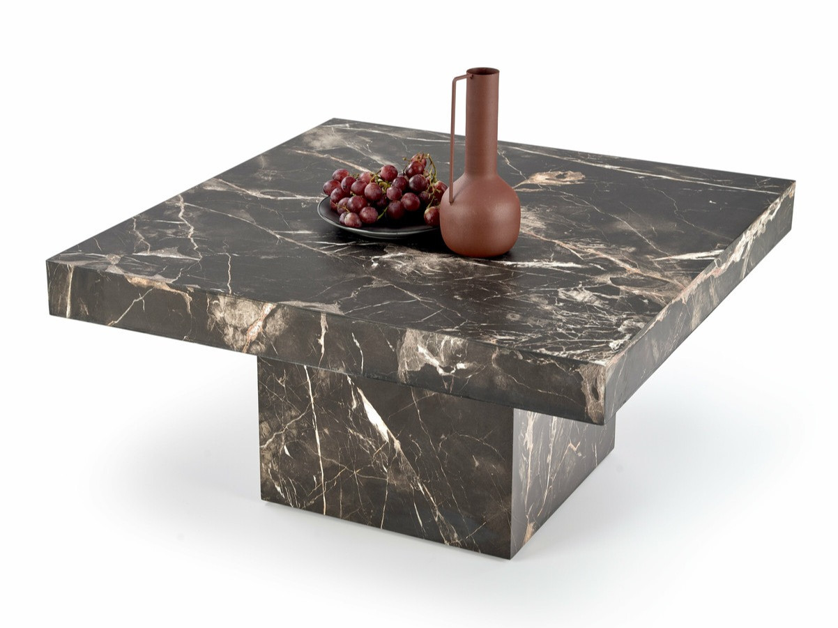 Diivanilaud Houston 1484 (Must marmor) - Elutoamööbel | Moobel1.ee