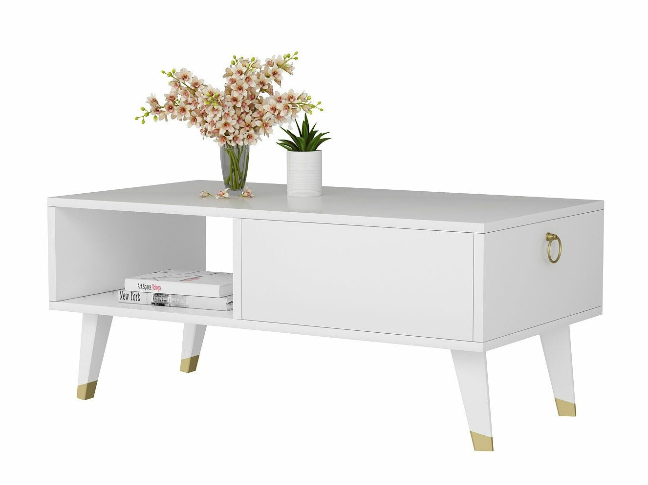 Diivanilaud Kailua 1872 (Valge) - Elutoamööbel | Moobel1.ee